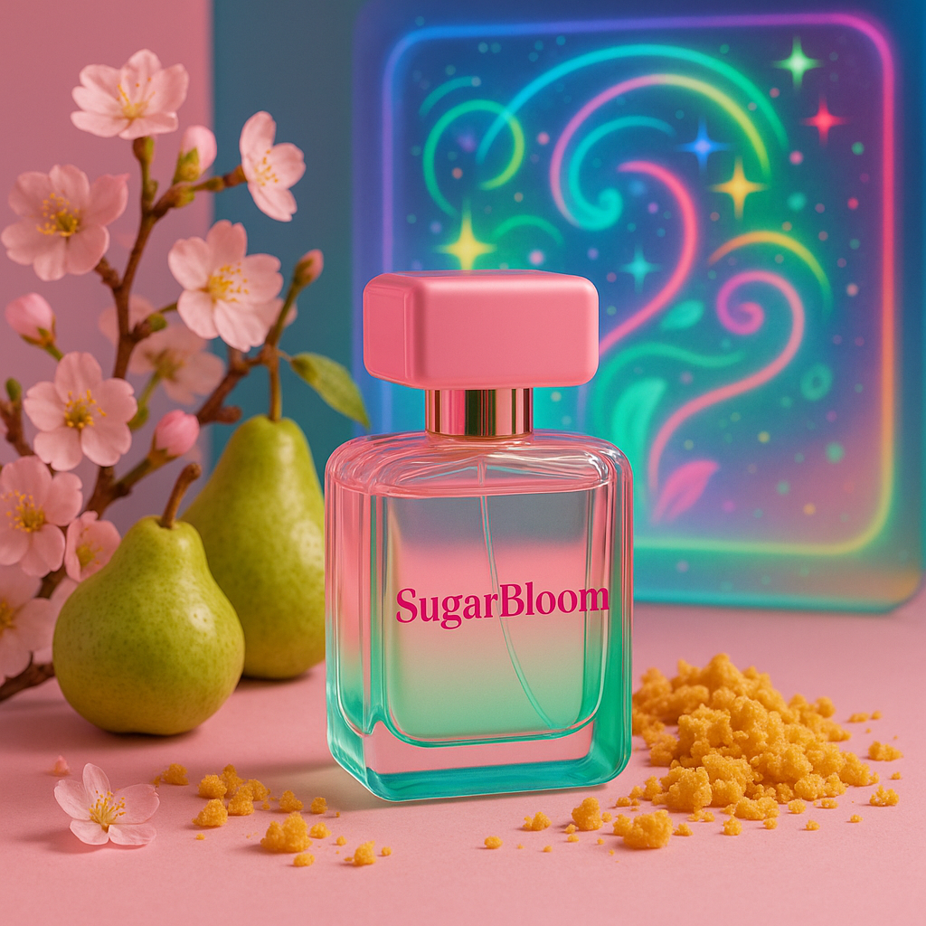 When AI Imagines a Fragrance: The Story of SugarBloom